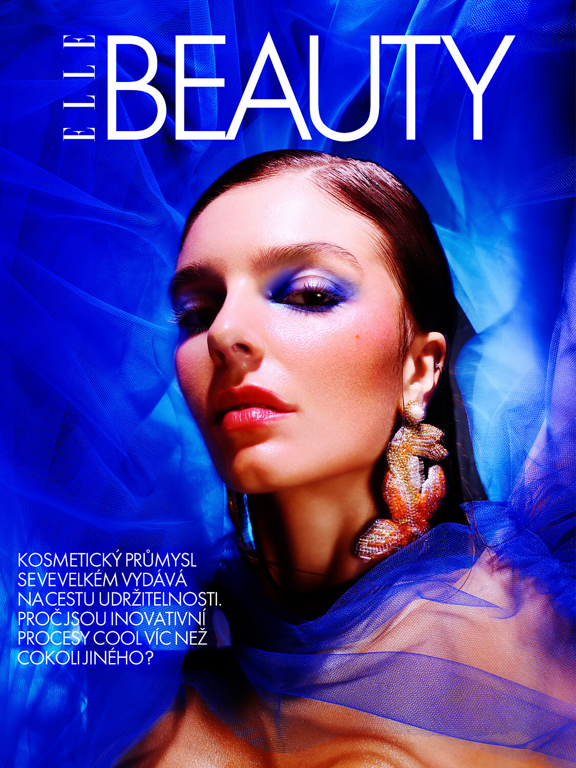 Amelie Tremblay Elle Czech Beauty April May 2023 Editorials The Lions Talent Management